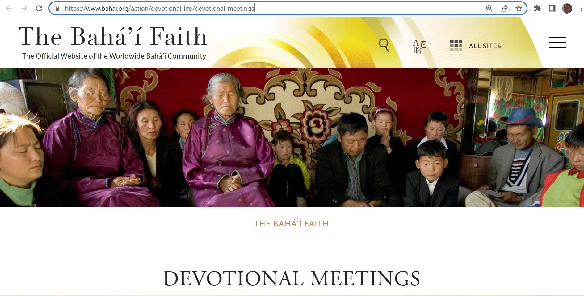 Devotional Meetings – Colin Dibdin